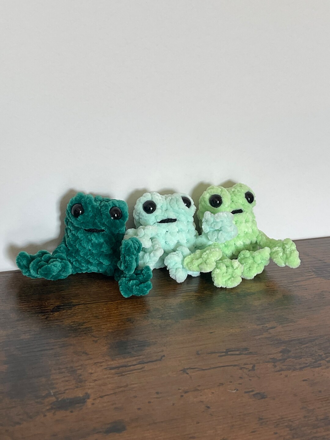Mini Crochet Leggy Frogs, Frog Plushie, Stress Toy - Etsy