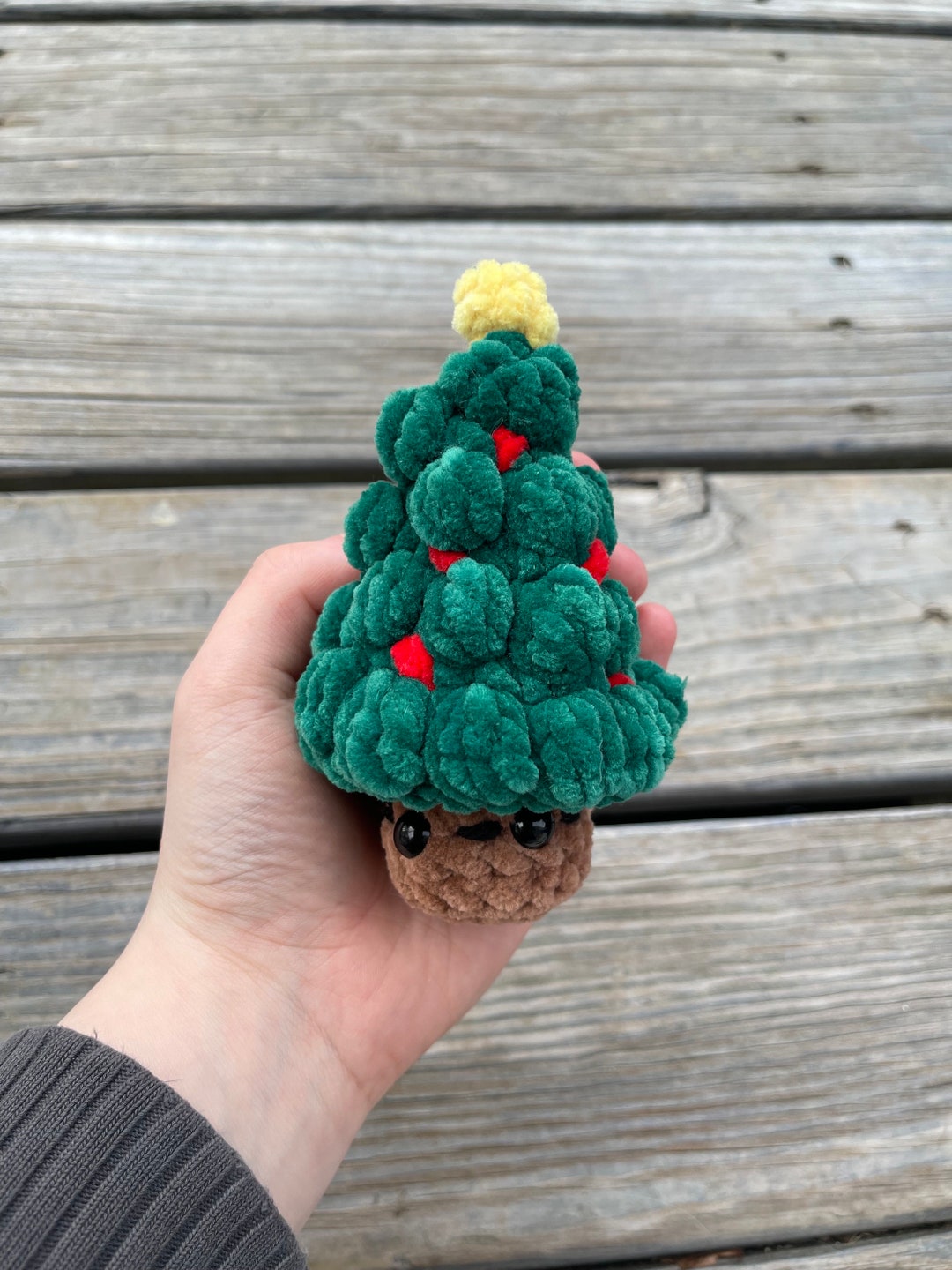 READY TO SHIP Crochet Christmas Fidget Toys, Pop Toys, Cute, Tree ...