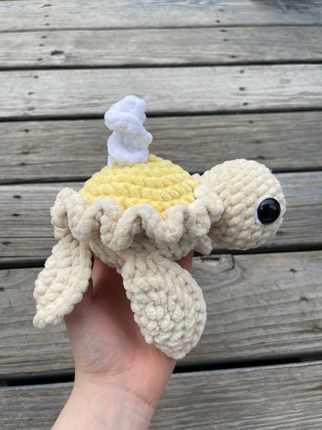 READY TO SHIP Crochet Pie Turtle, Cute, Crochet Pie, Turtle, Lemon Pie ...