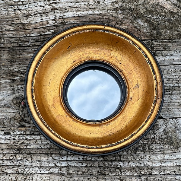 Round Copper Mirror - Etsy