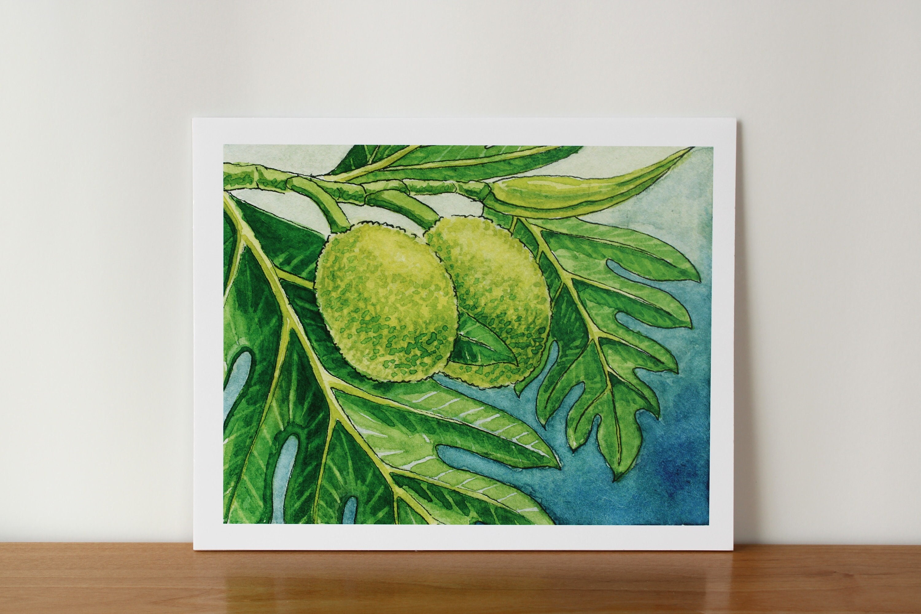 Ulu Watercolor Art Print 8x10 - Etsy UK