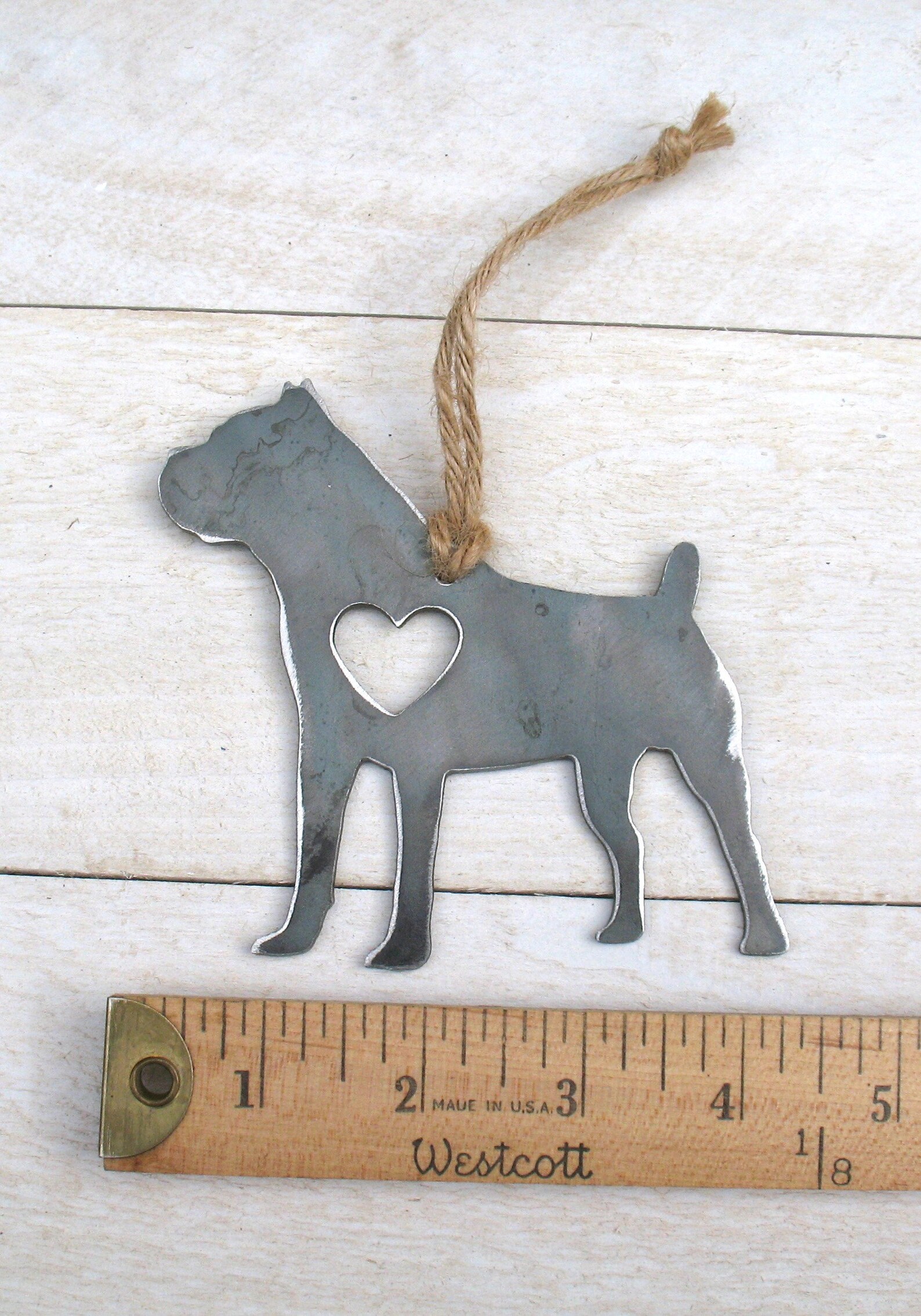 Cane Corso Dog Ornament Metal Dog Christmas Ornament Pet | Etsy