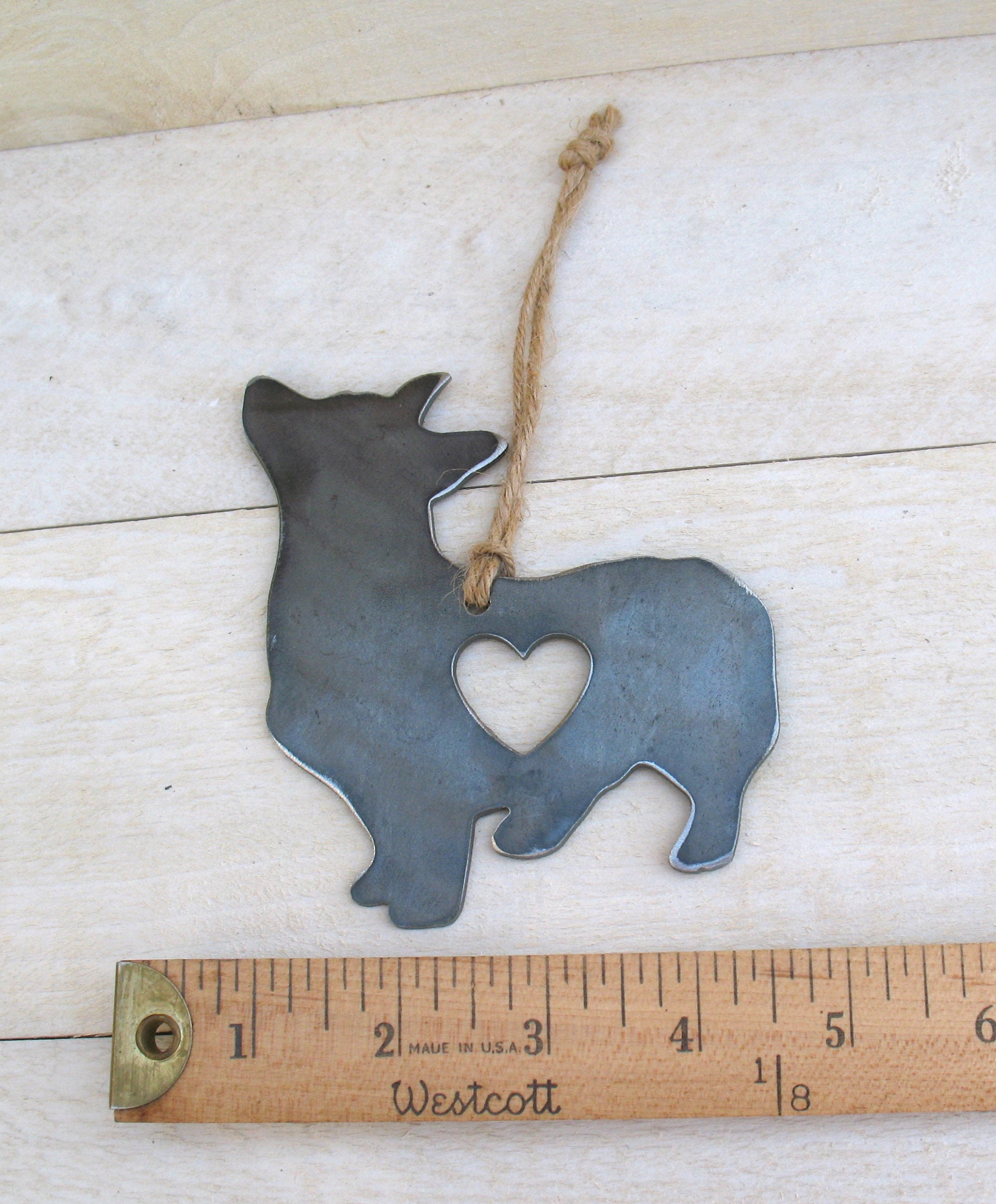 Corgi Dog Ornament 2 - Metal Dog Easter Basket Gift for Her Him - Pet ...