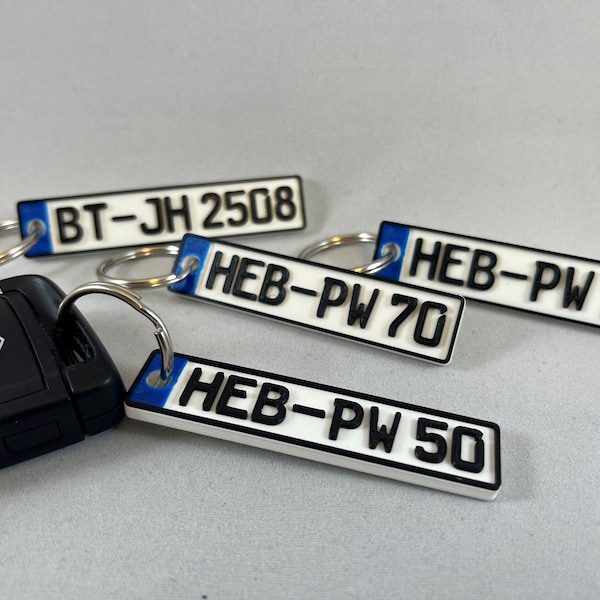 3d Printed License Plate - Etsy UK