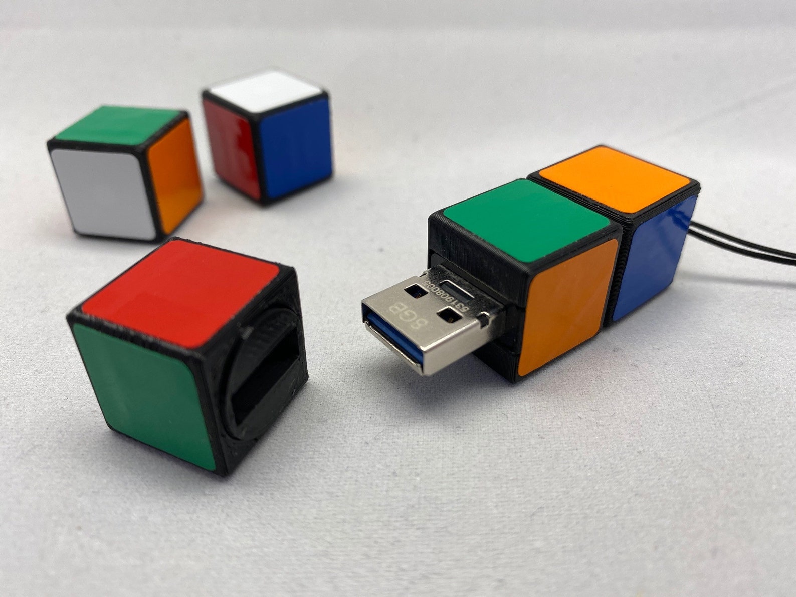 USB Stick - Rubik's Cube, Cube 1x3 - 4GB / 8GB / 16GB / 32GB / 64GB ...