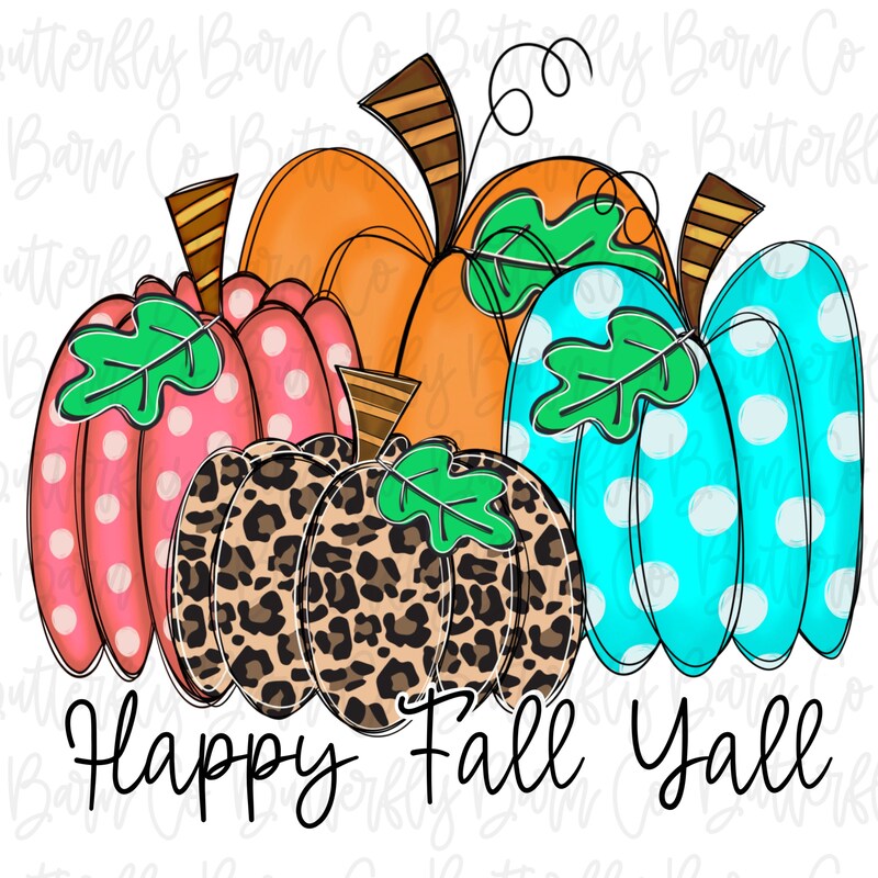 Cute Fall Png Designs - Etsy