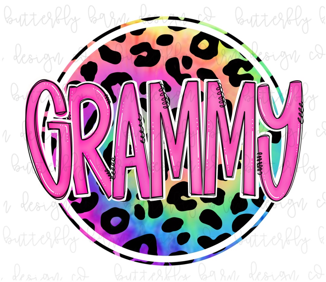 2 Files, Leopard Grammy PNG | Instant Download | Sublimation | Shirt ...