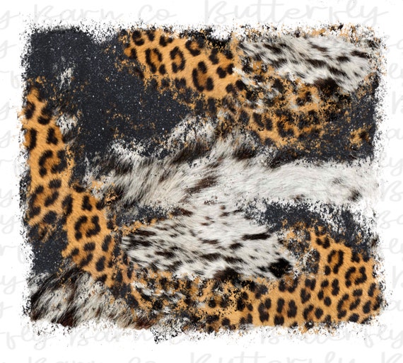 Drawing & Illustration Art & Collectibles Leopard Cowhide Background ...