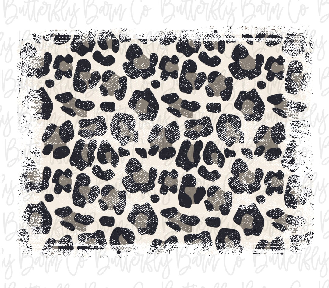 Distressed, Leopard, Background PNG Circle PNG, Digital Download ...