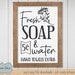 Fresh Soap and Water svg cut file. Bathroom decor svg. | Etsy