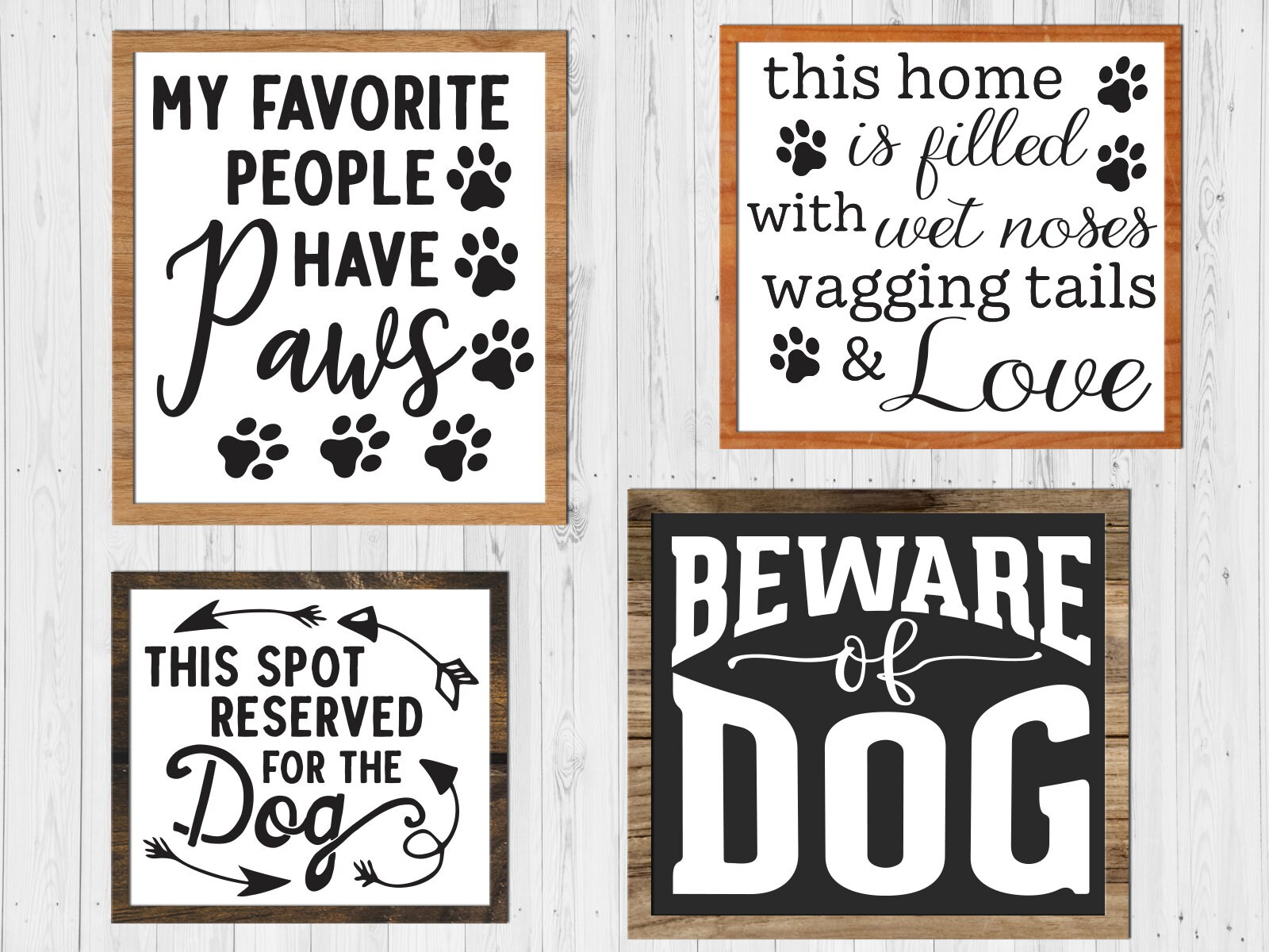 Rustic Dog Lovers SVG Bundle. Farmhouse Quotes Svg Bundle. Pet | Etsy ...