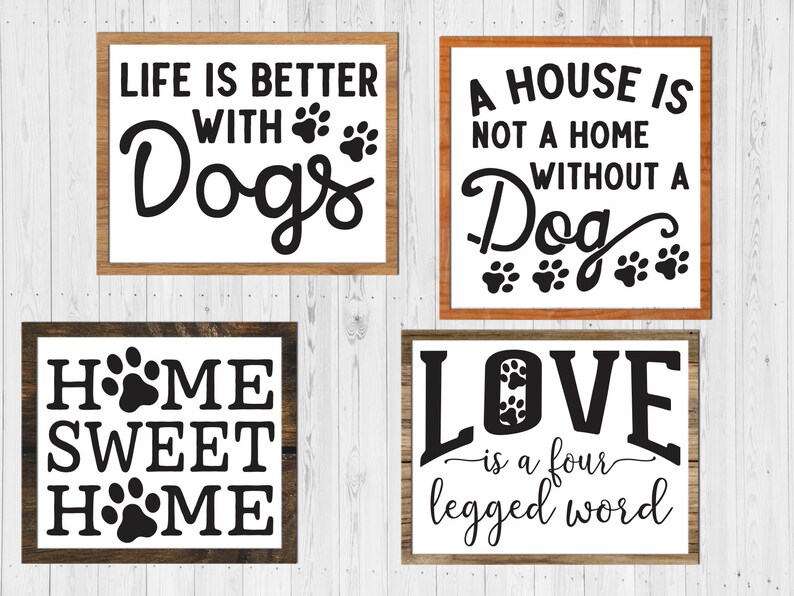 Rustic Dog Lovers SVG Bundle. Farmhouse Quotes Svg Bundle. Pet | Etsy ...