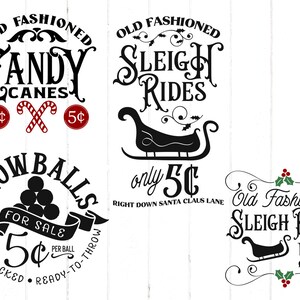 Farmhouse Christmas SVG Bundle Svg. Rustic Christmas Svg Cut Files ...