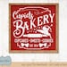 Cupids Bakery SVG Download. Vintage Valentines Day Sign Art Cut File ...