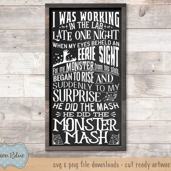 Monster Mash Svg - Etsy