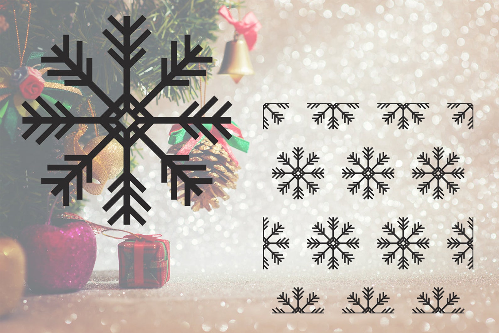 Ugly Christmas Sweater Snowflake Svg. Christmas Pattern Svg - Etsy