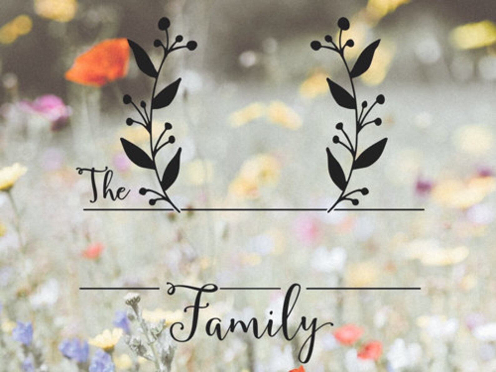 Family Name Svg Cut File. Family Last Name Svg Design. - Etsy