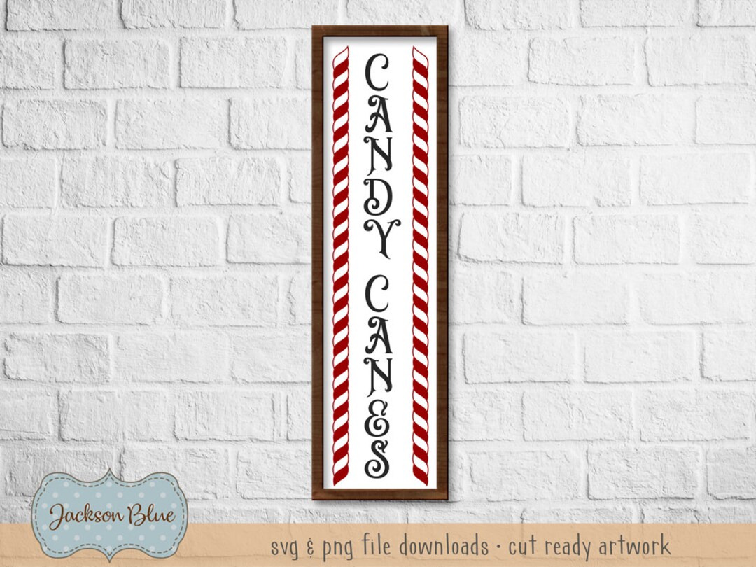 Candy Canes Svg. Christmas Svg Cut File. Holiday Candy Svg. Candy Cane ...