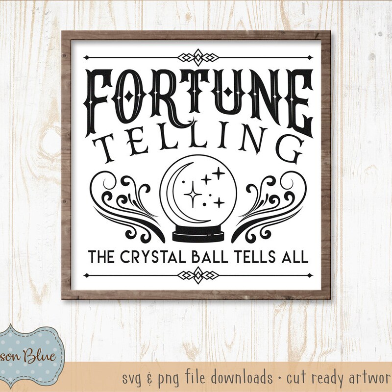 Fortune Teller Sign - Etsy