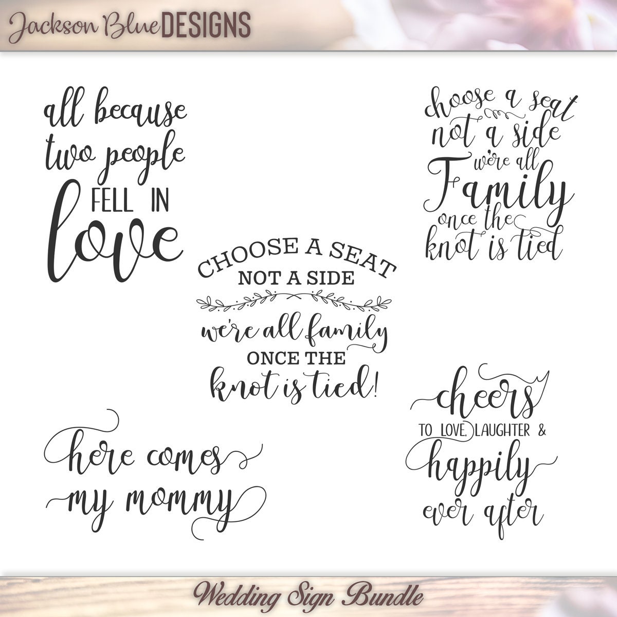 Wedding SVG Bundle. Wedding Sign Design Bundle. Pick a Seat | Etsy Wedding SVG Bundle. Wedding Sign Design Bundle. Pick a Seat | Etsy