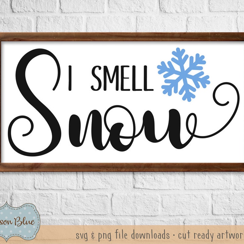 I Smell Snow - Etsy