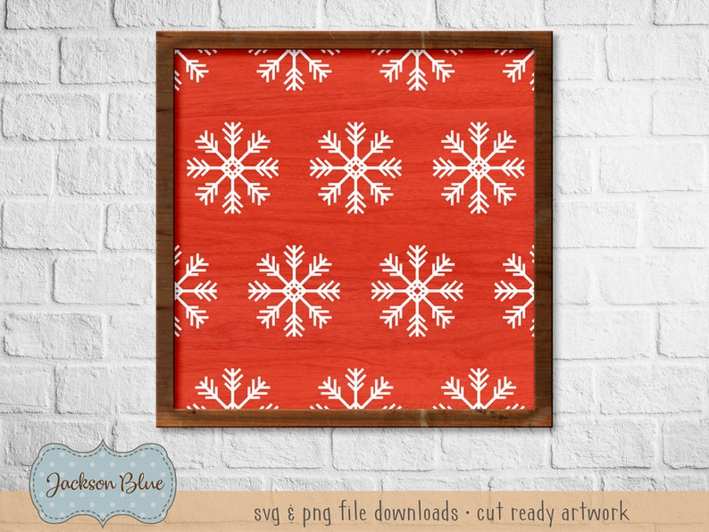 Ugly Christmas Sweater Snowflake Svg. Christmas Pattern Svg | Etsy