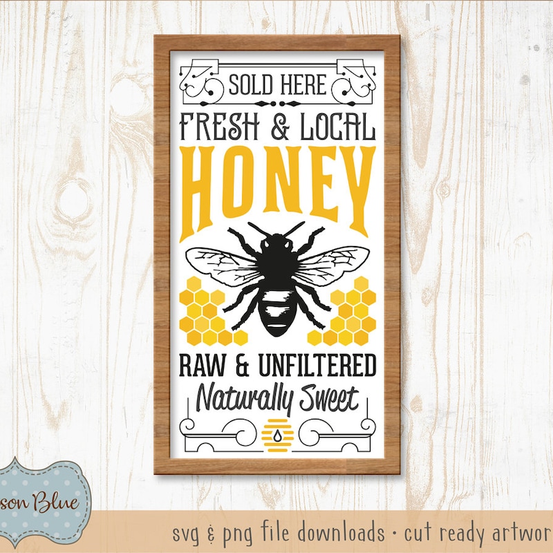Honey Sign - Etsy