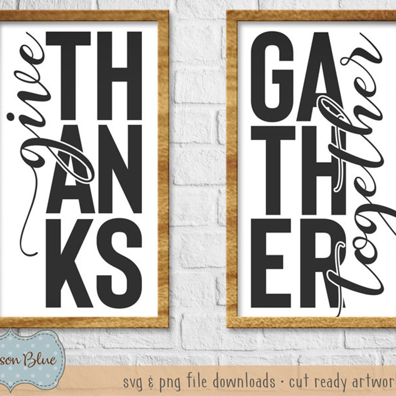 Give Thanks Sign - Etsy