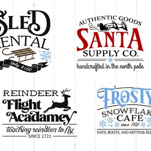 Farmhouse Christmas SVG Bundle, Vol 2. Rustic Christmas Svg Cut Files ...