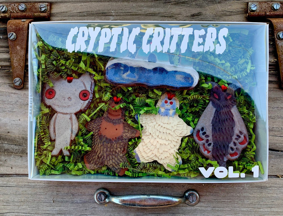 Cryptic Critters Cryptozoology Ceramic Ornaments Vol. 1 - Etsy