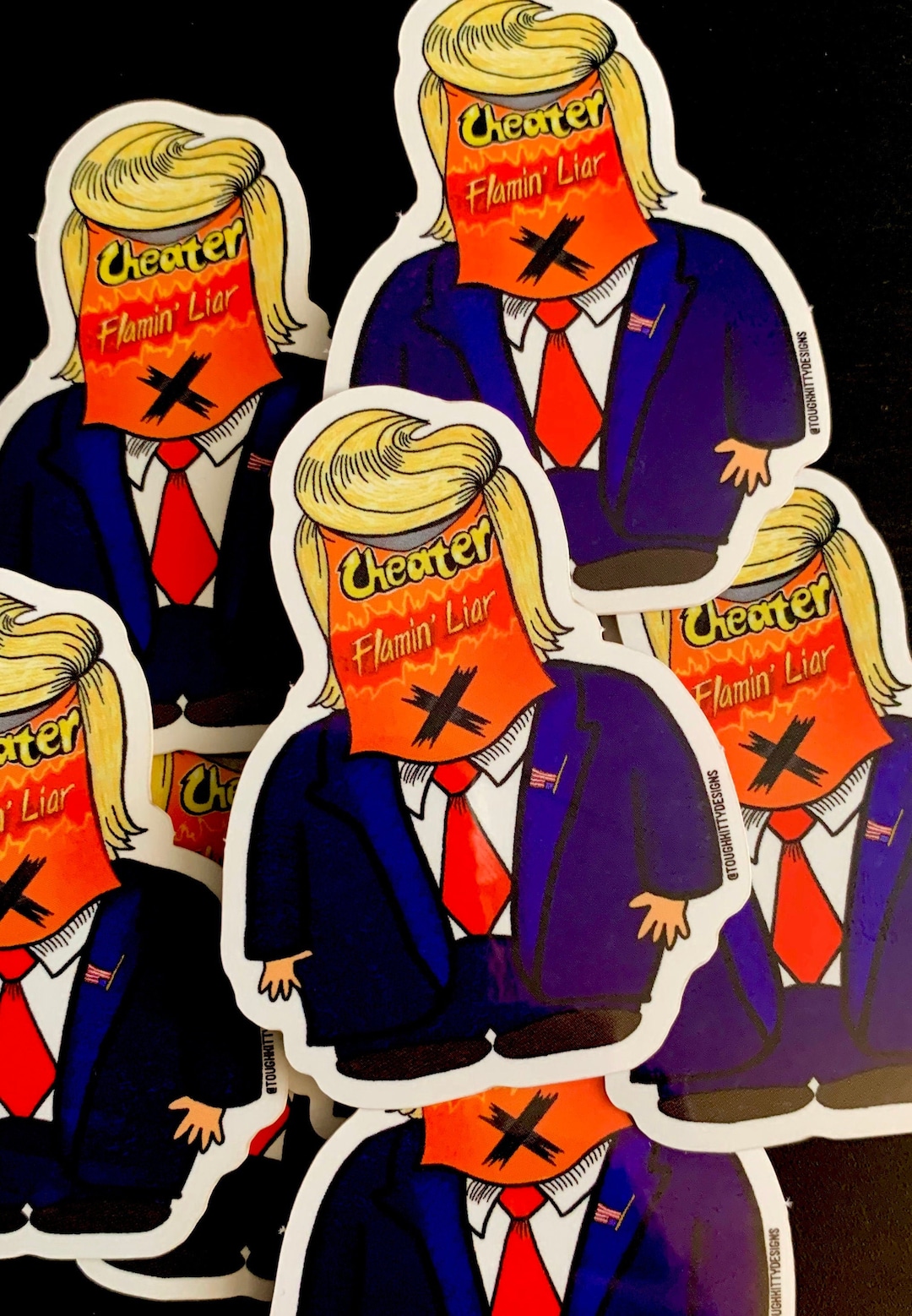 Cheeto in Charge Vinyl Sticker - Etsy