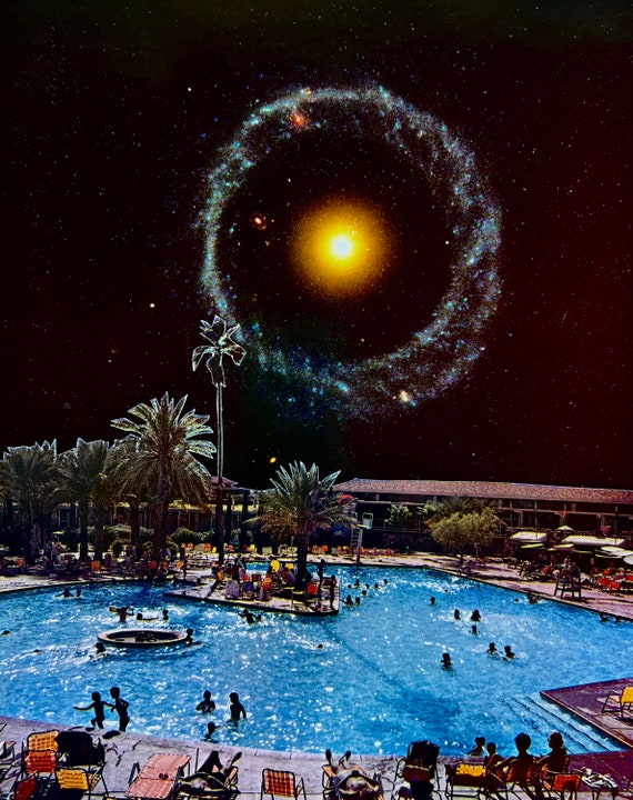 Midnight at the Oasis 8x10 Collage Print - Etsy