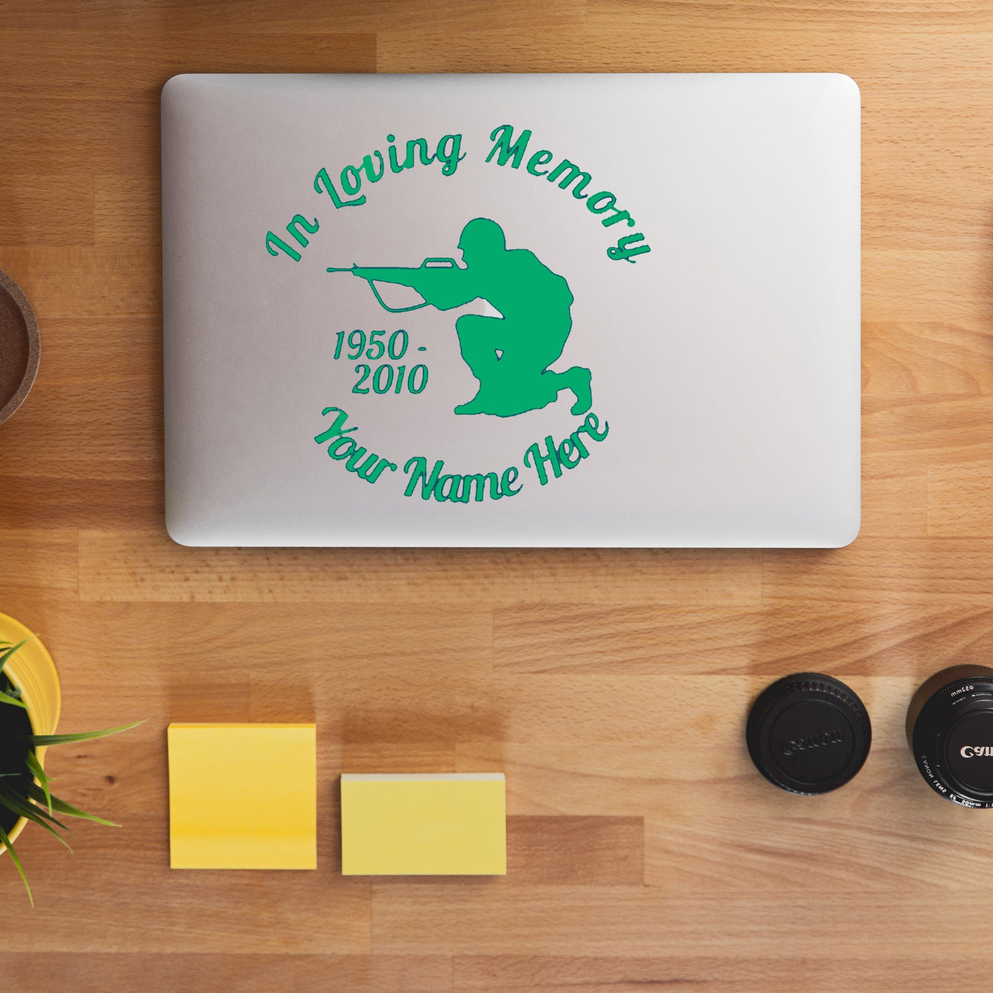 Personalized in Memory Decal Custom in Memory Car Decal Military Decal ...