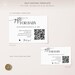 Baby Shower QR Code Gift Registry Card, Gift Registry QR Code ...