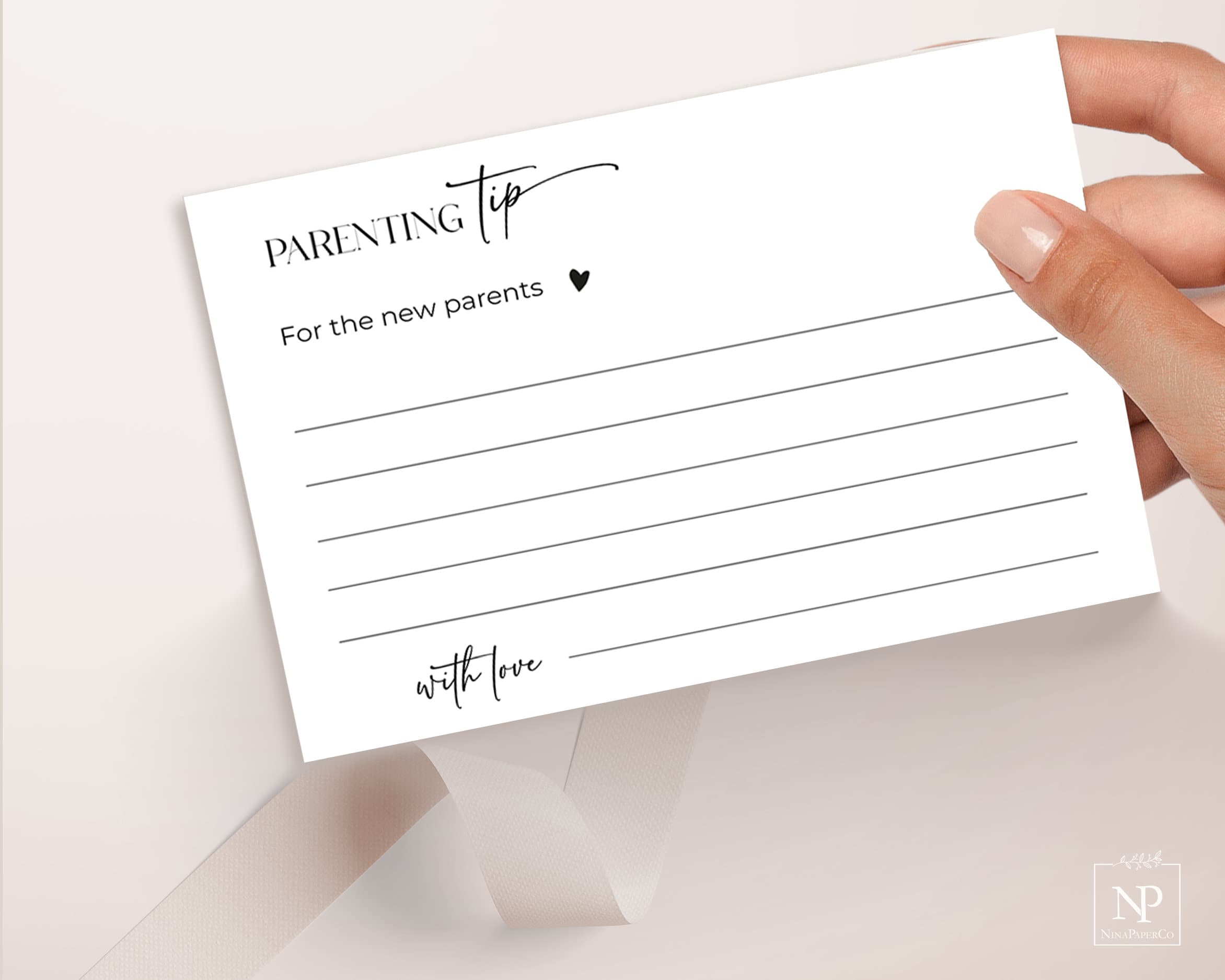 Parenting Tip Jar Sign Template Parenting Advice Card - Etsy