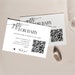 Baby Shower QR Code Gift Registry Card, Gift Registry QR Code ...