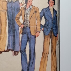 Butterick 4711 Robert L. Green Mens Jacket With Partial Lining and ...