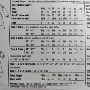 Simplicity 5959 Dress Pattern, Sizes 10,12,14 Uncut and Factory Folded ...