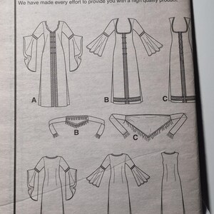 Simplicity 2159 Andrea Schewe Dance Costume Variations, Sizes 6,8,10,12 ...