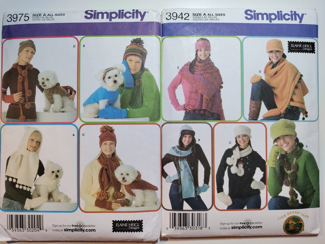 Simplicity Elaine Heigl Pick Your Style 3976 Women's and Dog ...