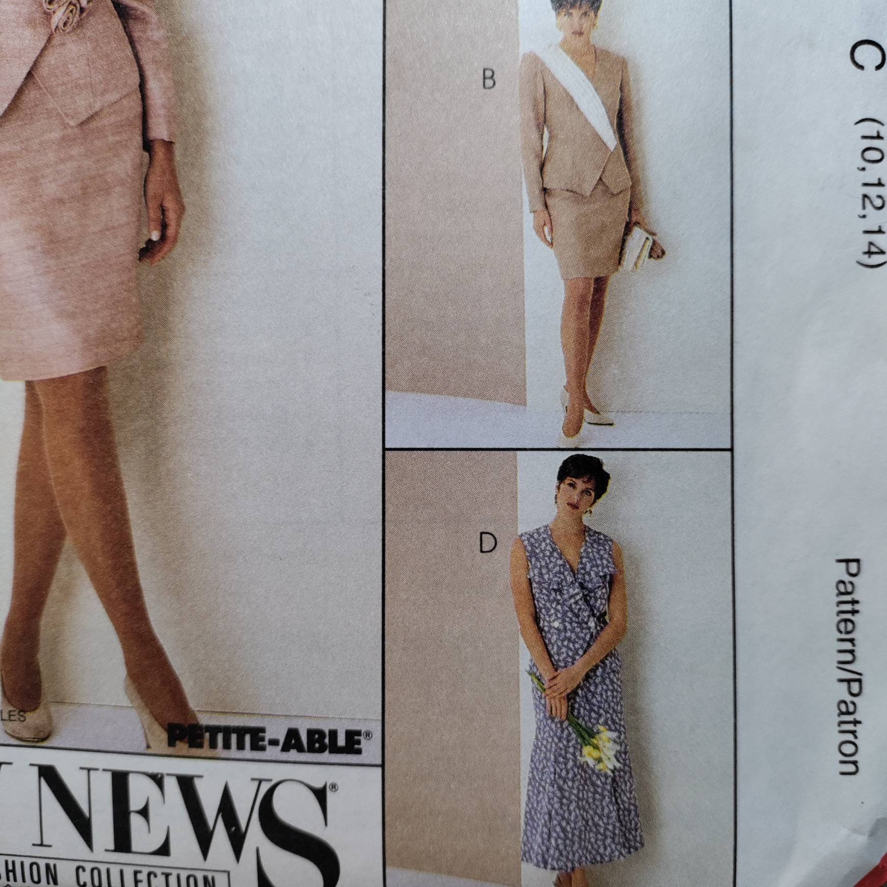 Mccall's 6976 Jacket and Skirt Variations, 2 Size Options, Both Uncut ...