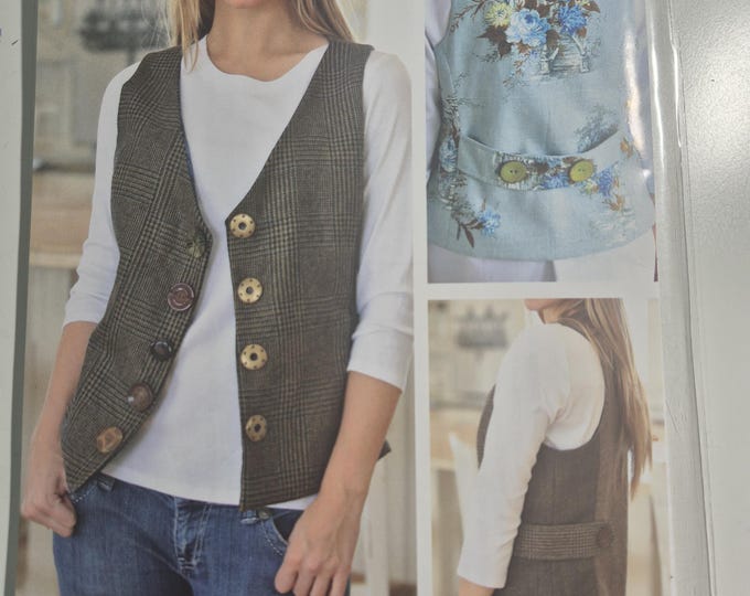 Indigo Junction Classic Vest, IJ868, Sizes S-3x, Uncut/factory Folded ...