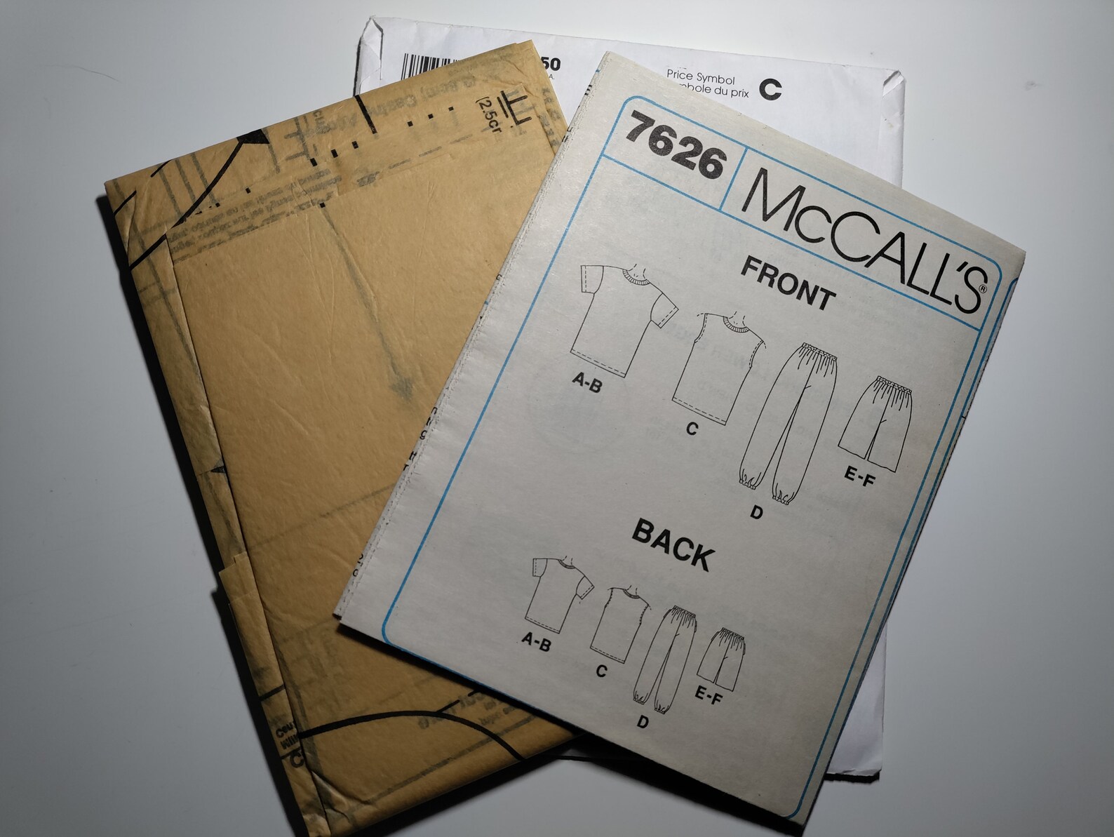 Mccall's 7626 Children's and Boys' Tshirt, Pull on Pants and Shorts ...