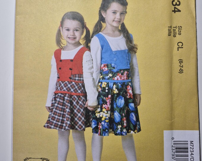 Mccall's 7234 Ruffles and Lace Treasured Collection Children's and ...