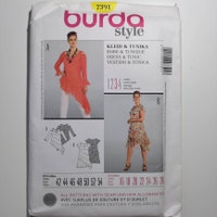 Uncut 8-18 Burda 6841 Blouse and Jacket Pattern - Etsy