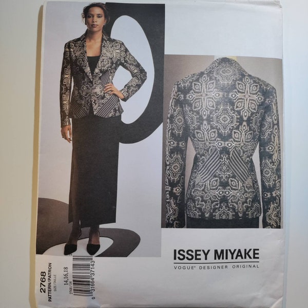 Vogue Issey Miyake Pattern - Etsy
