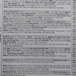 Simplicity 5891 No Sew Christmas Tree Topper, Ornaments, Tree Skirt ...