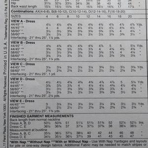 Mccall's 7625 Front Button Dress in 2 Lengths With Pocket Options, Pick ...