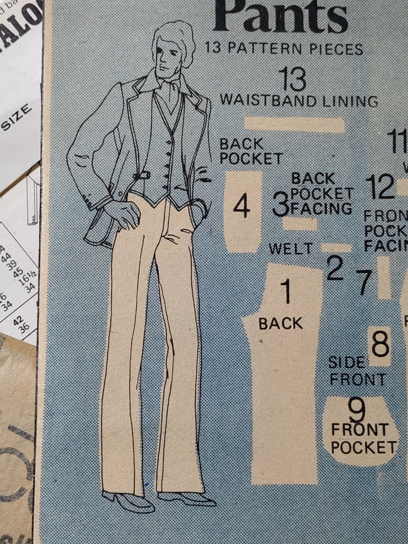 Butterick 4711 Robert L. Green Mens Jacket With Partial Lining and ...