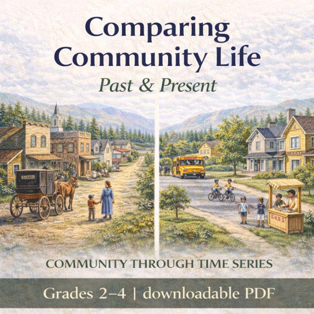 Comparing Community Life: Past & Present | Literature-based Social ...